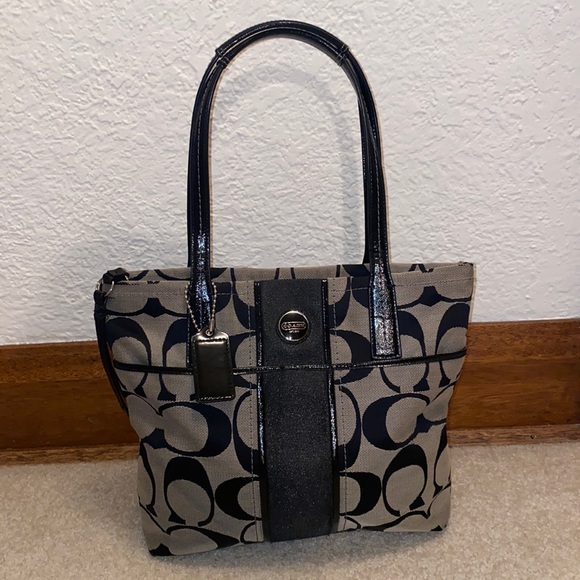 Coach | Bags | Coach Cloth Shoulder Bag | Poshmark